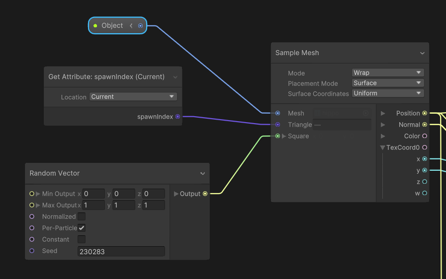 Question - Spreading particles evenly on mesh - Unity Forum